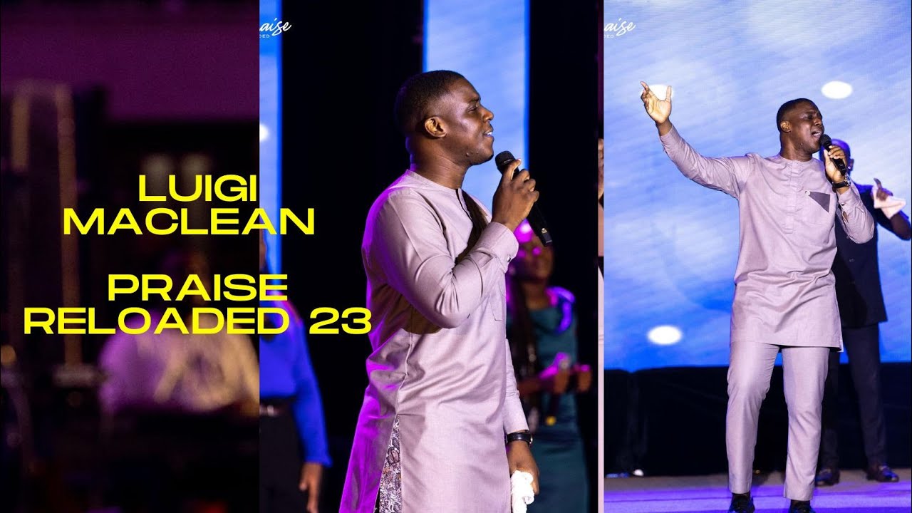 Luigi Maclean breaks loose at Praise Reloaded 23 with Joe Mettle Kumasi ...