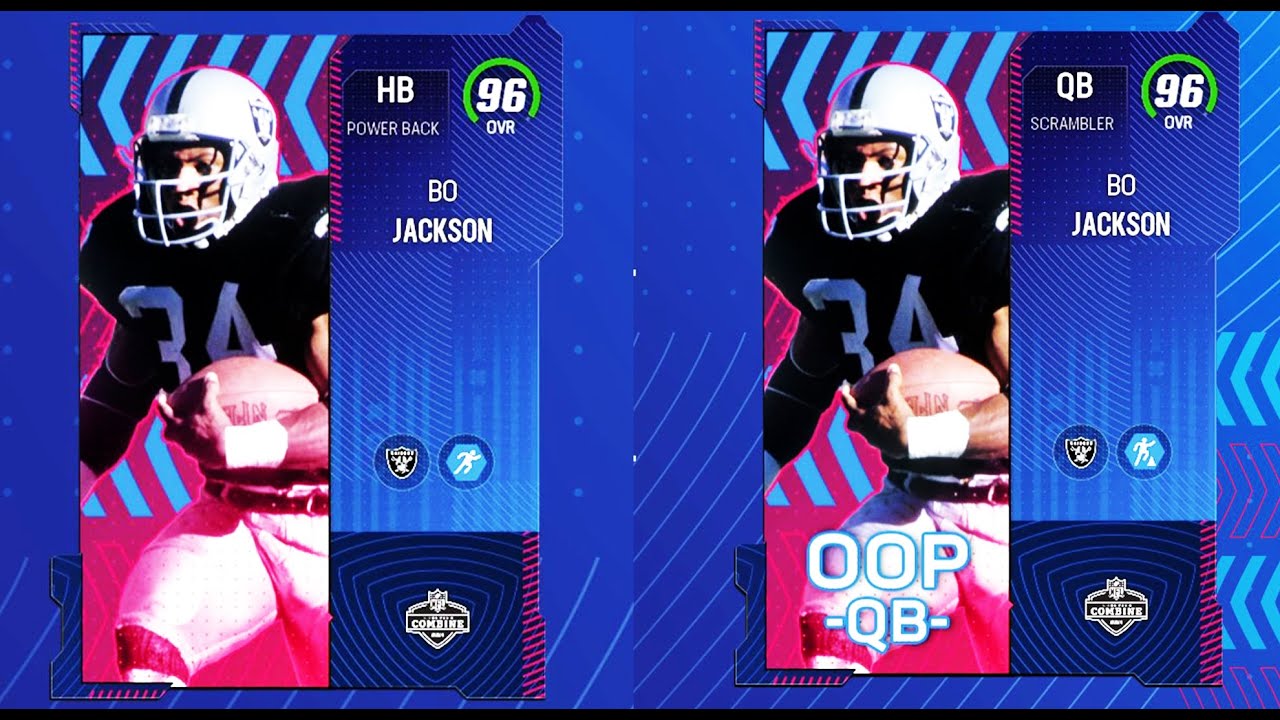 EA IS ADDING THREE VERSIONS OF BO JACKSON TOMORROW!!| QB, HB AND ROLB ...