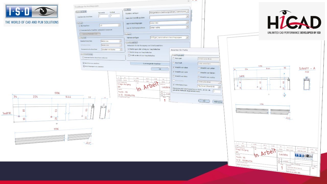 HiCAD Evolution: Schnittansicht für Profilquerschnitte in HiCAD 2024 ...