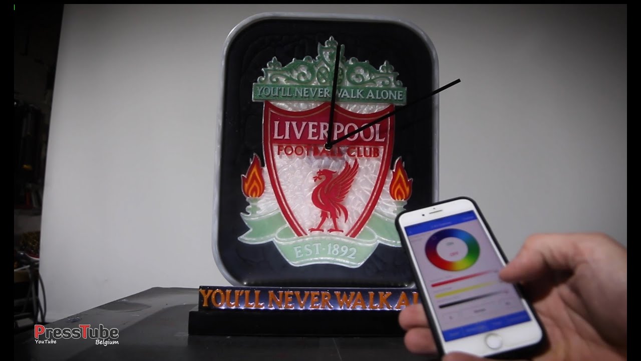 Making a unique Liverpool Clock ! - YouTube
