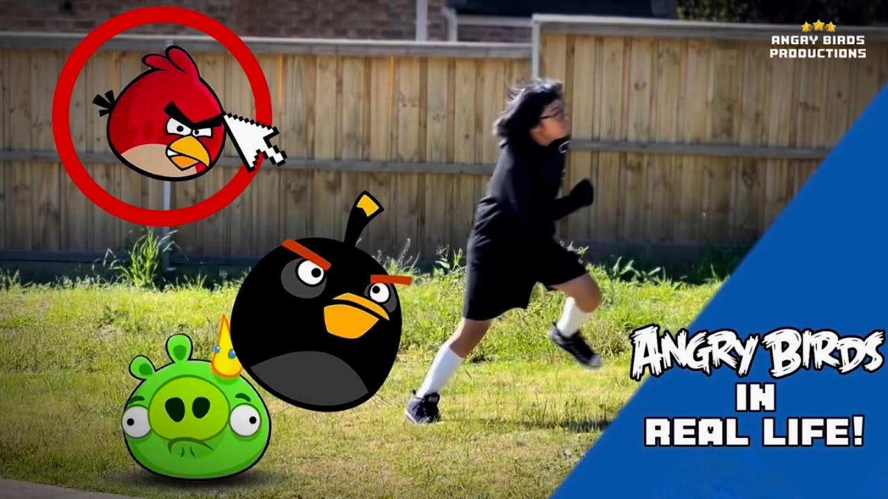 Angry Birds in Real Life - YouTube