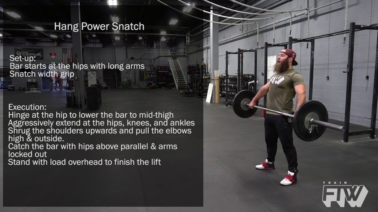 Hang Power Snatch - Weightlifting - YouTube