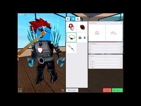 How to make Undyne the Undying in Robloxian Highschool - YouTube