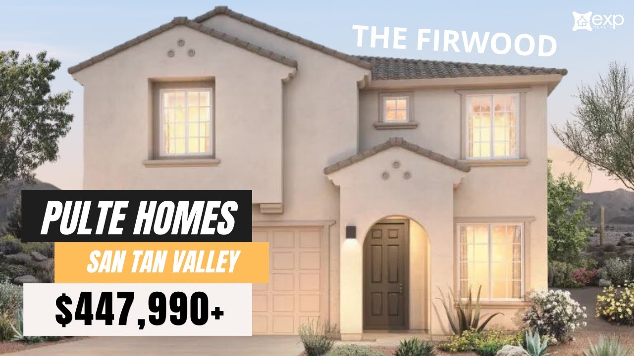 Brand New Home Tour The Firwood at San Tan Heights Pulte Homes | Phoenix Arizona San Tan Valley ...