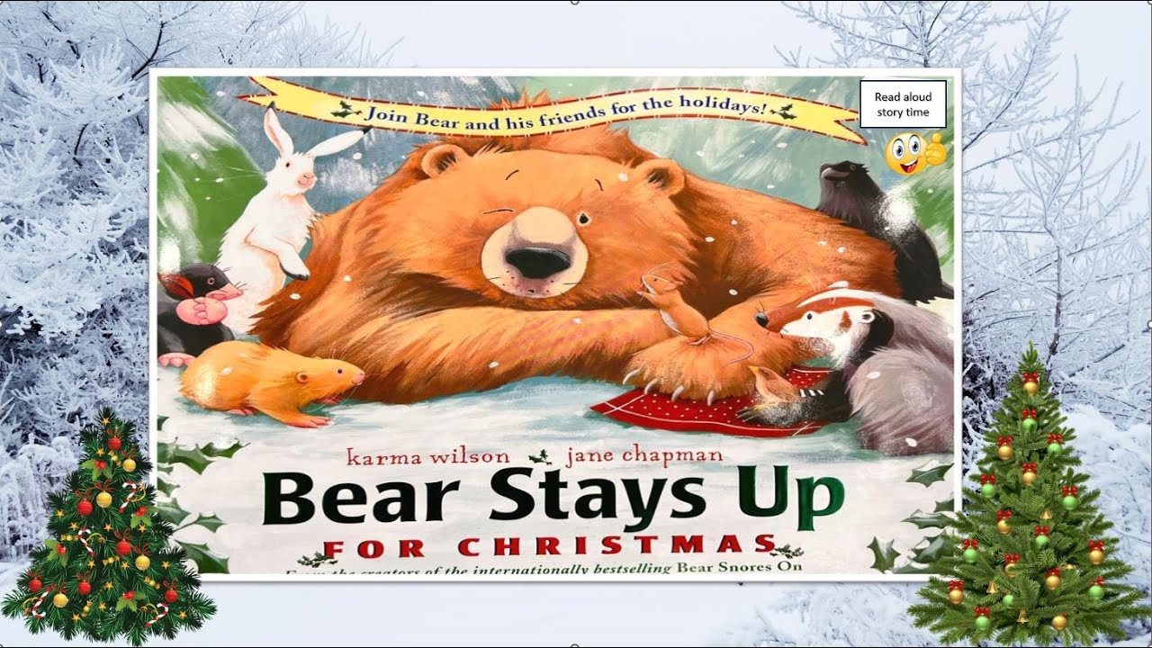 🎈📚🐇🐻 Bear Stays Up by Karam Wilson and Jane Chapman picture book read ...