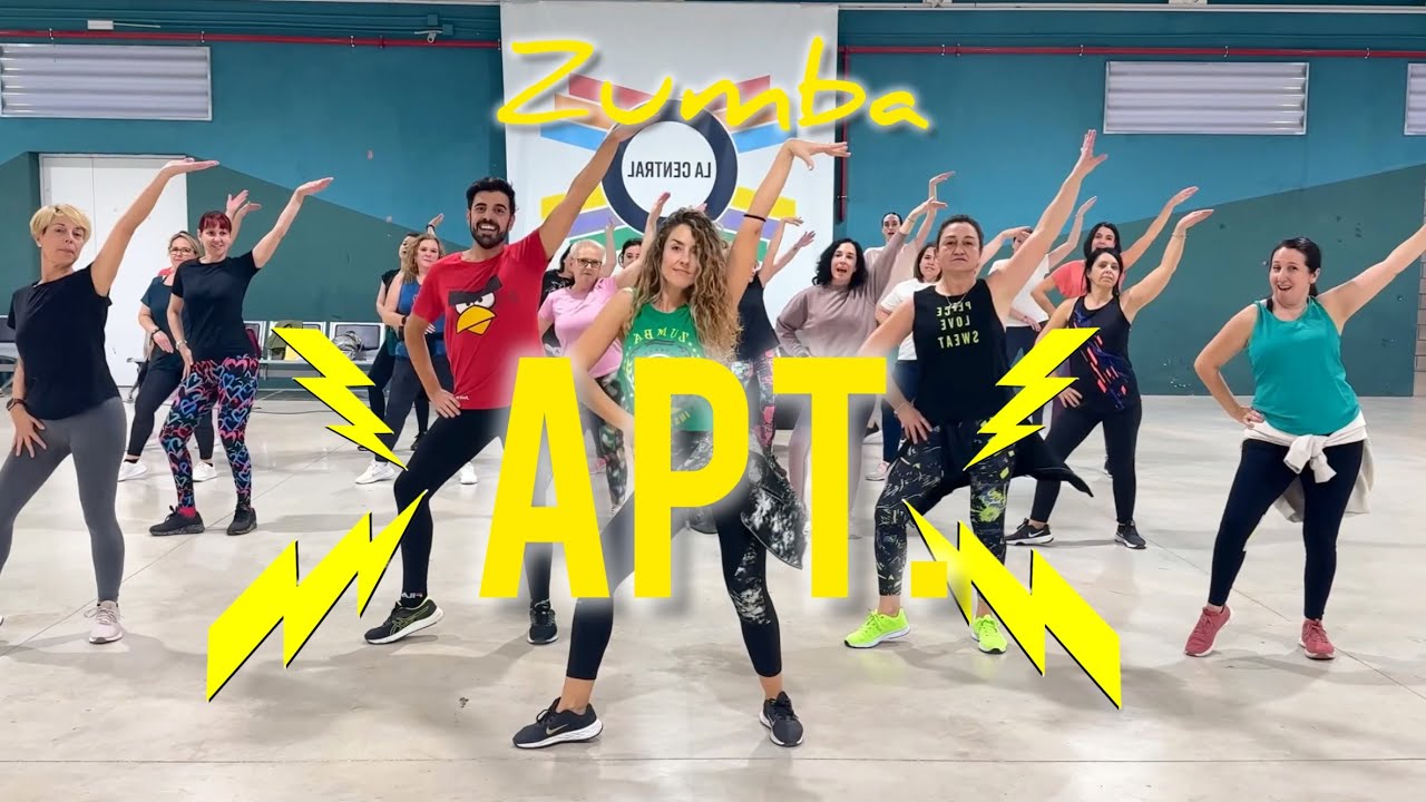 APT. Rose Bruno Mars Zumba Choreography Maria Carvajal #apt #rose # ...
