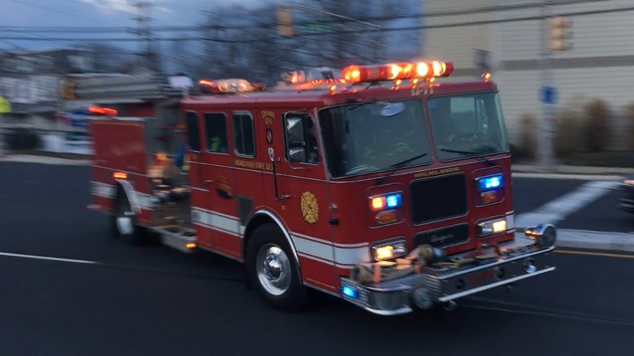 Highlands Fire Department 17-77 responding - YouTube