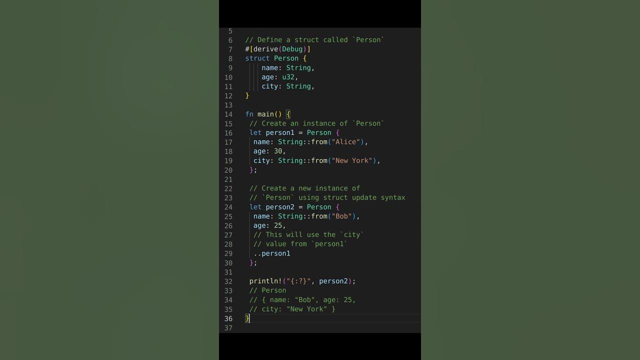 Rust Struct Update Syntax Creating New Instances From Existing Ones rust-struct-update-syntax-creating-new-instances-from-existing-ones