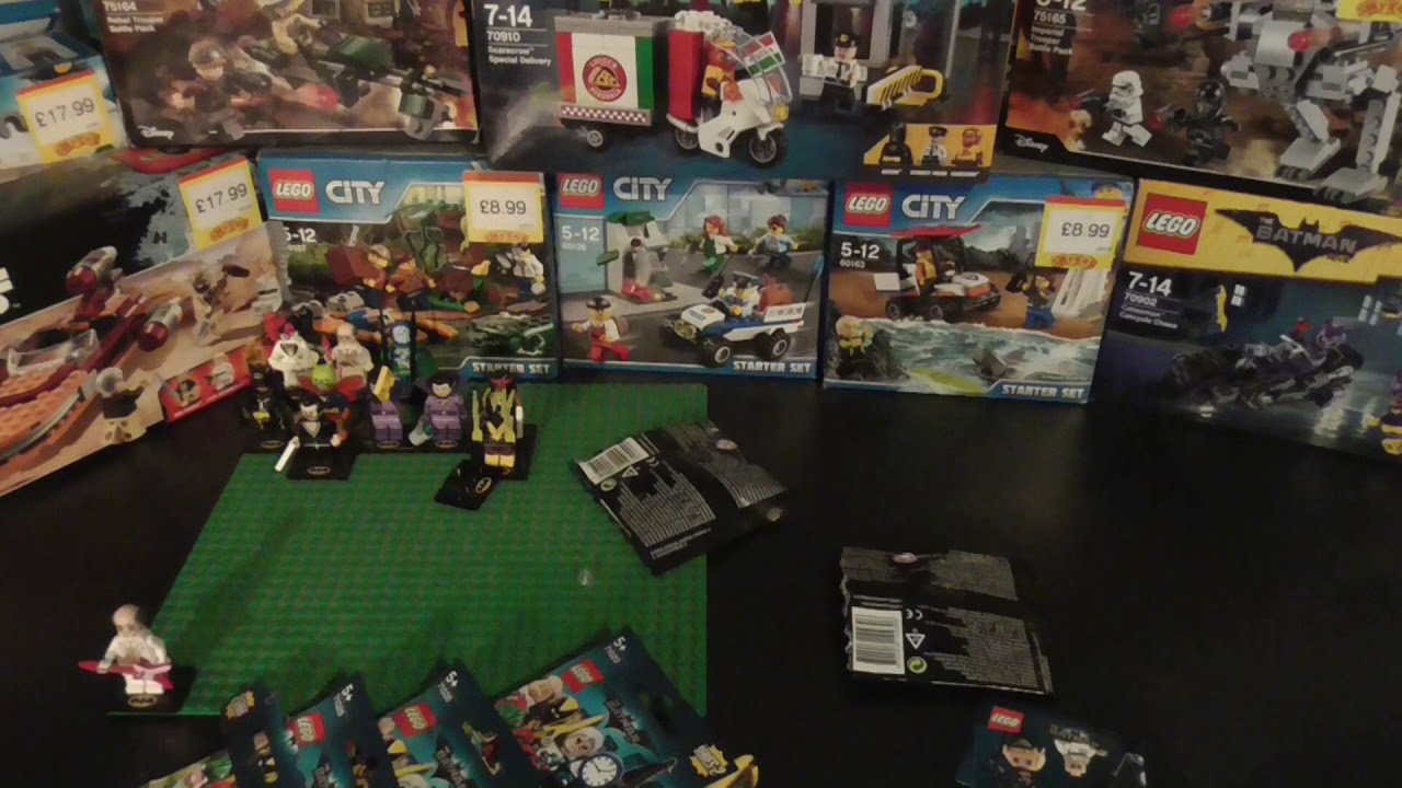 Lego Minifigures: 1 line completed (21) - YouTube