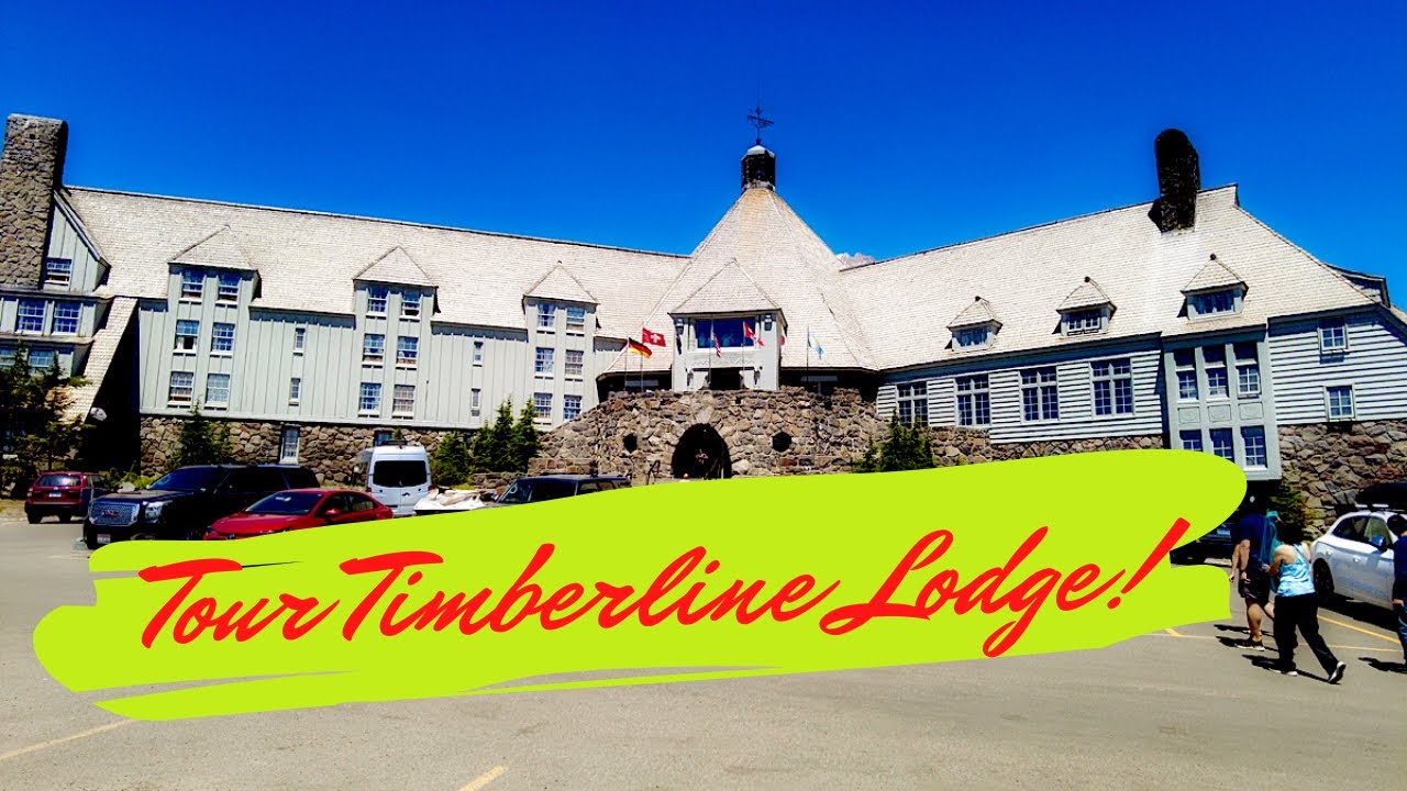 At Timberline Lodge, inside and out - YouTube