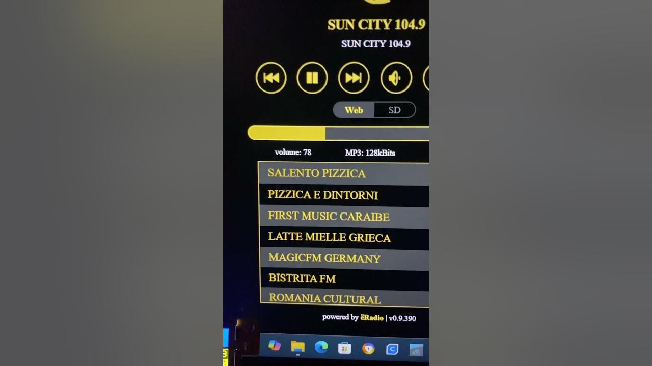 esp32 2432s028 radio channel - YouTube