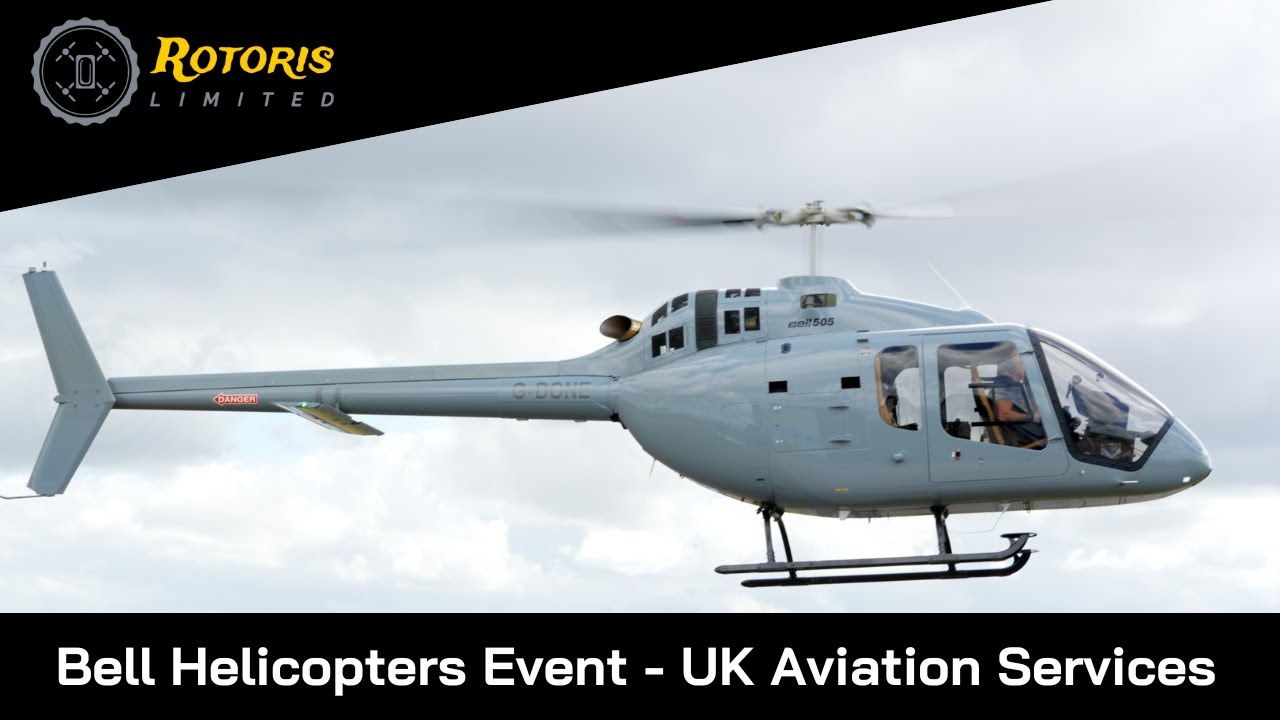 Bell Flight Event Hosted by UK Aviation Services at Blackpool Airport ...