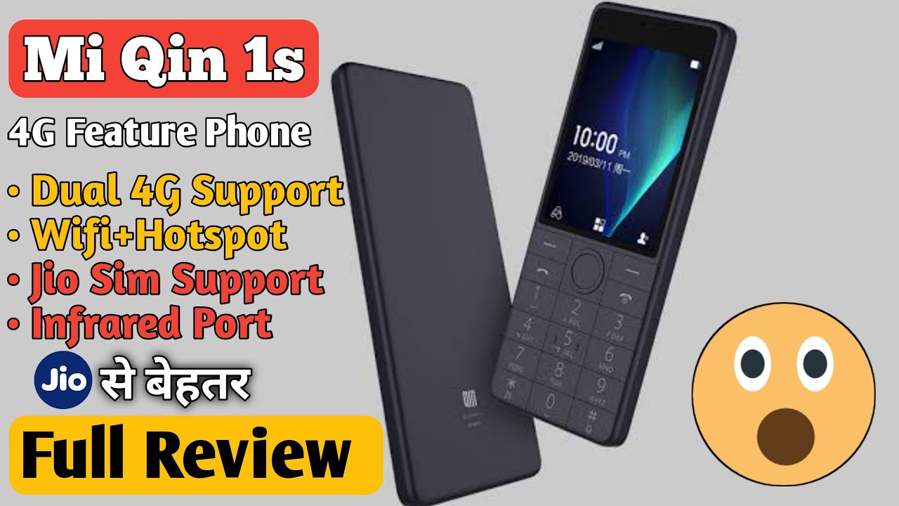 Mi Qin 1s 4G Feature Phone Full Review | Reviewfirm - YouTube