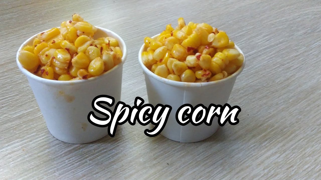How to make spicy corn - YouTube
