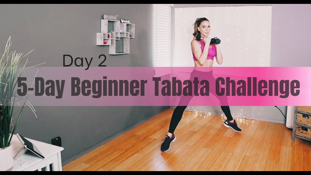 Beginner’s 5-Day Tabata Challenge | 8-Minutes| Full-Body | Day 2 - YouTube