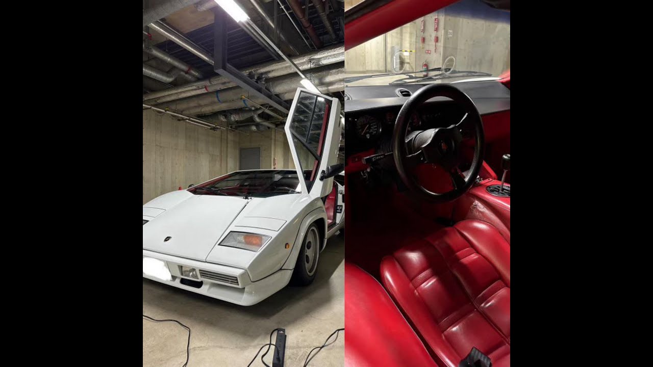 The limited edition Lamborghini Countach Quattrovalvole 5000🔥! # ...