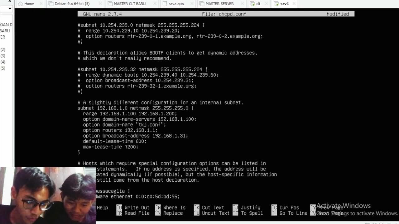 Tutorial membuat DHCP Server - YouTube