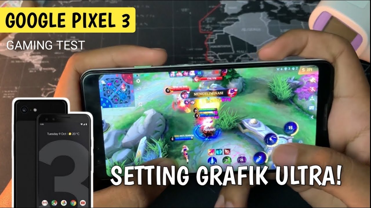 Tes Main Mobile Legends di Google Pixel 3 - Masih lancar di 2023? - YouTube