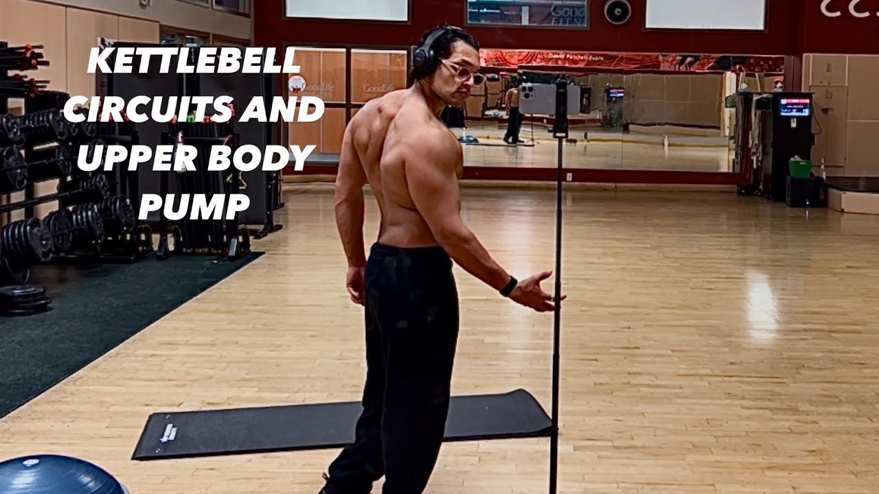 Ep. 400 - Kettlebell Circuits and Upper Body Pump Workout - YouTube