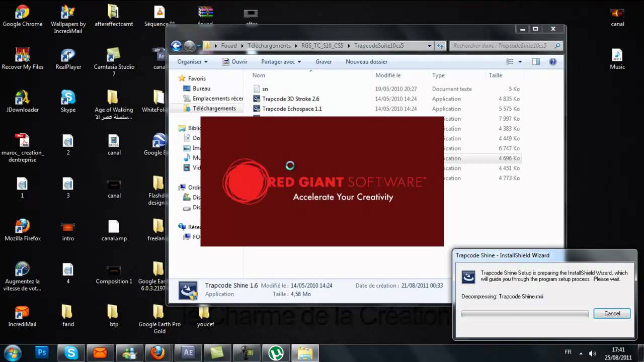 After effect tutorial 2 " comment installer le plug-in trapcode shine ...