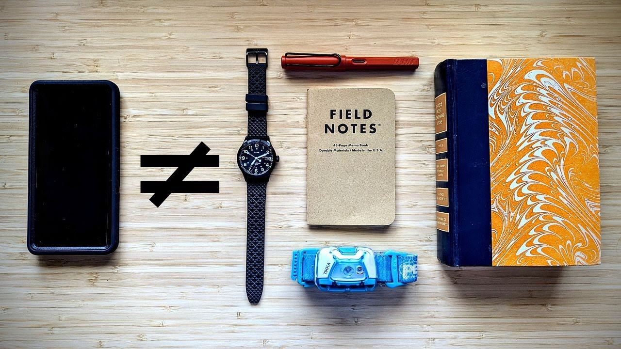 These Analog Tools Are Replacing My Smartphone - YouTube