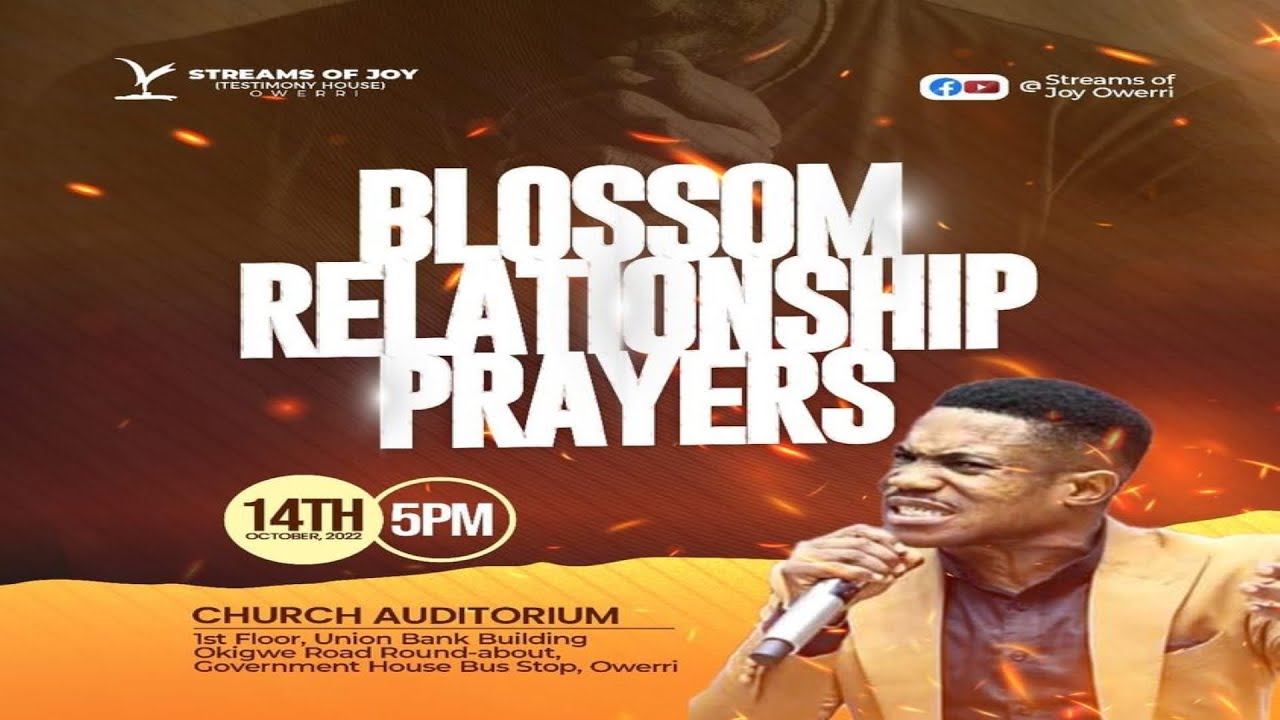 FRIDAY 14TH OCTOBER, 2022 || WARFARE PRAYERS || BLOSSOM RELATIONSHIP ...