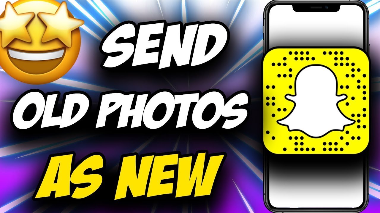 How to Send Snaps from Camera Roll as a Normal Snap How to Send ...