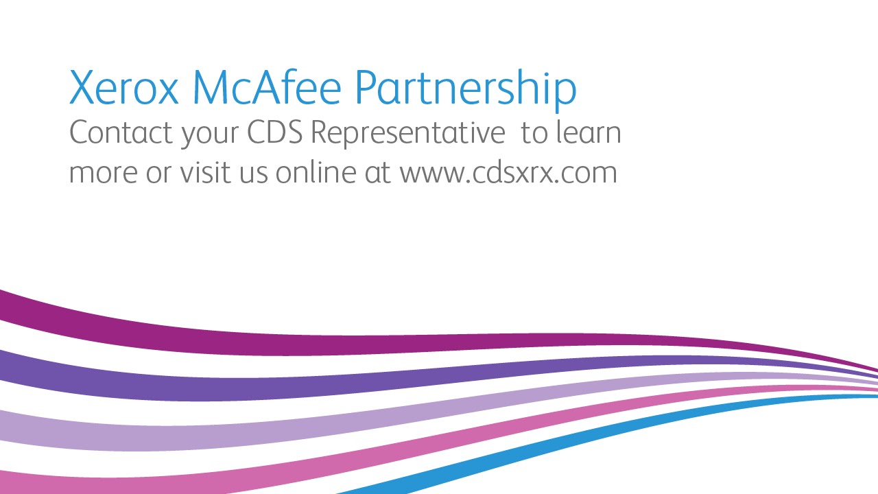 Xerox McAfee Partnership - YouTube