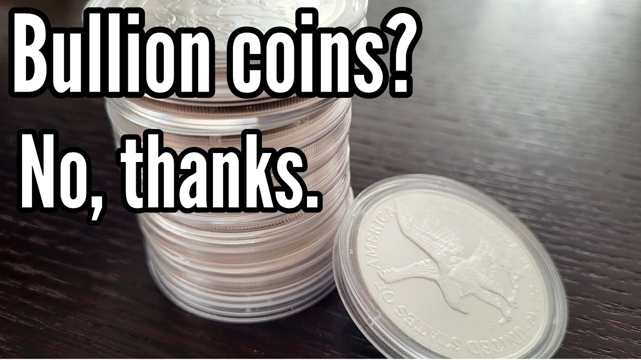 I stopped buying silver bullion coins. This is why - YouTube