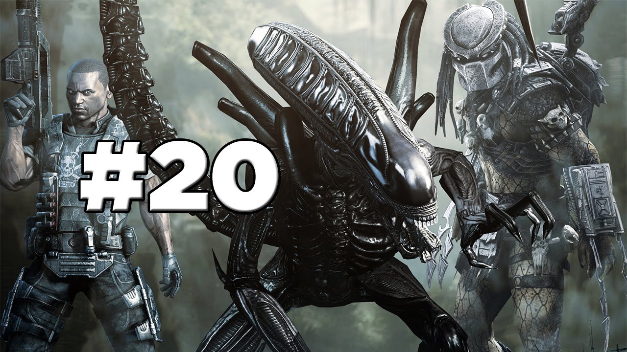Aliens vs Predator | Predator Campaign | Mission 3 | Part 20 (Xbox 360 ...