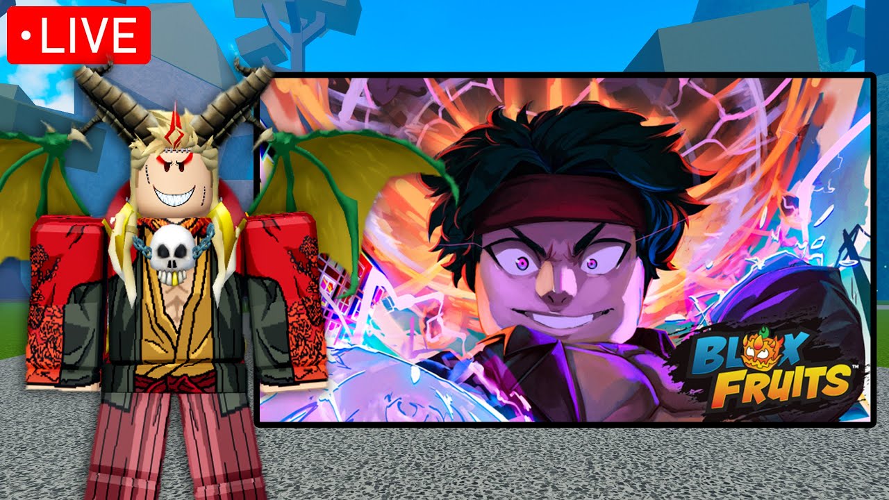 🔴BLOX FRUITS GRAVITY UPDATE LIVESTREAM! - YouTube