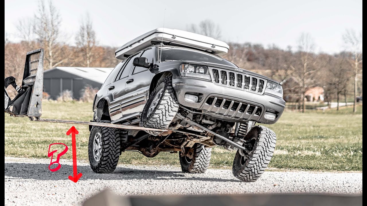 Getting The Most Flex Out Of My Jeep WJ - YouTube