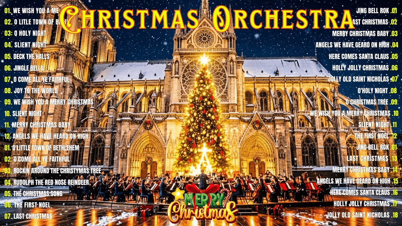 Christmas Symphony Orchestra 2026 🎄 The Finest Classical Holiday ...