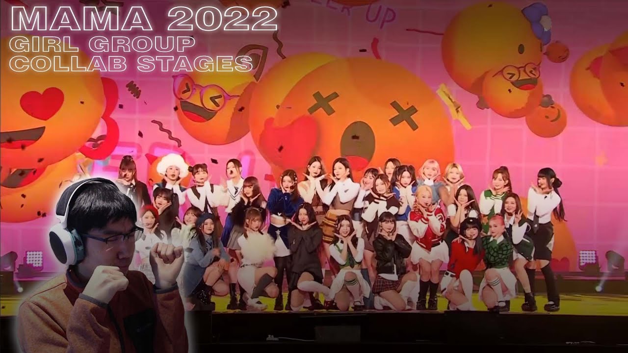 MAMA 2022 Girl Group Collab Stages Reaction - YouTube