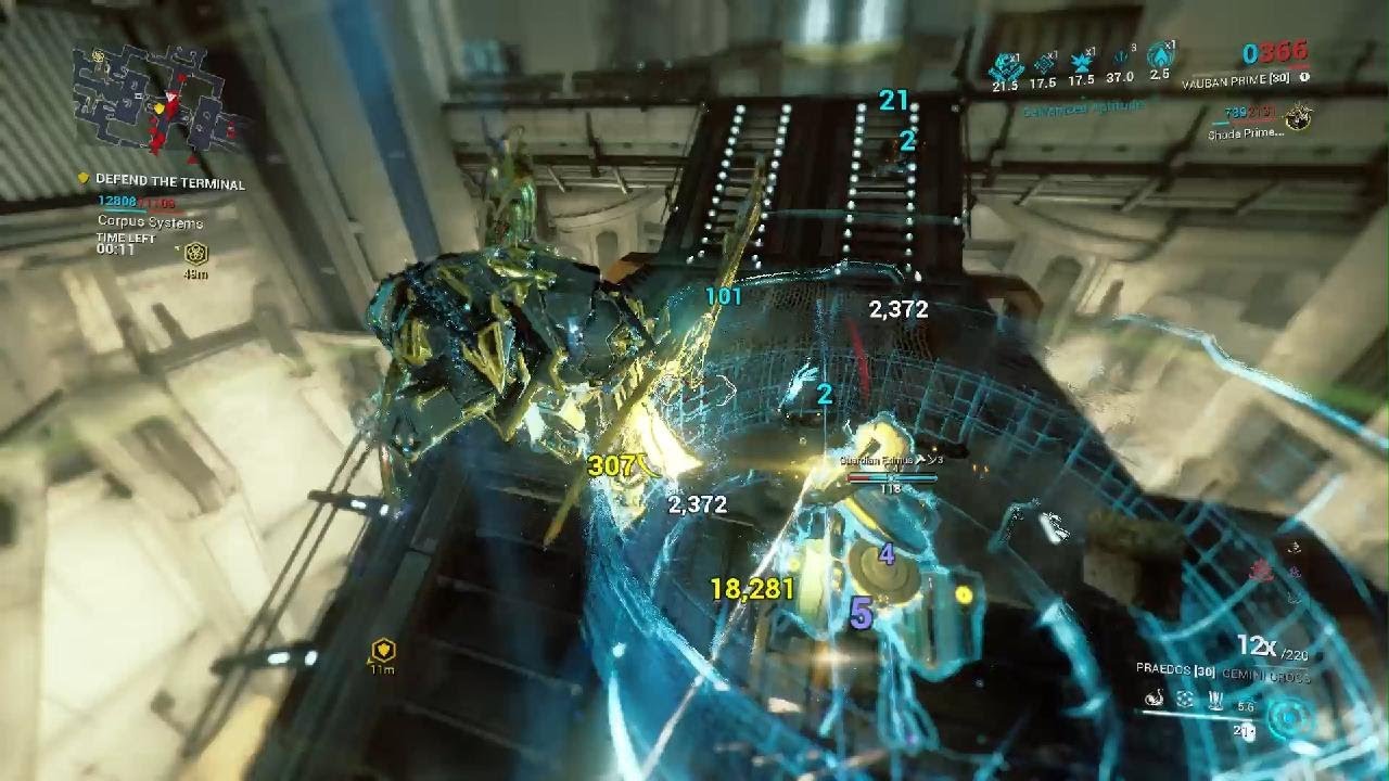 Warframe STEEL PATH SOLO Mobile Defense - YouTube