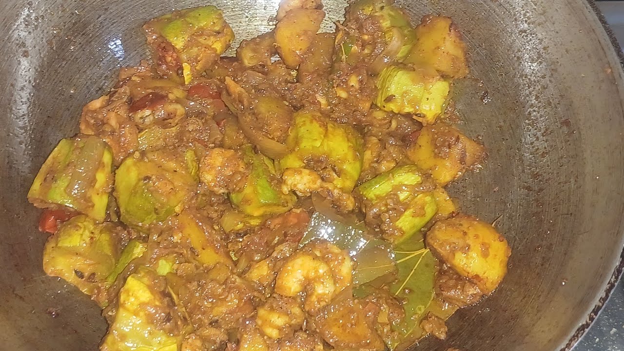 Potol Chingri recipe | Potol chingri recipe bengali style - YouTube