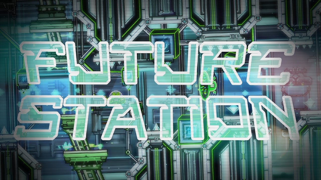 [2K] Geometry Dash - Future Station by icewither 100% (Demon) - YouTube