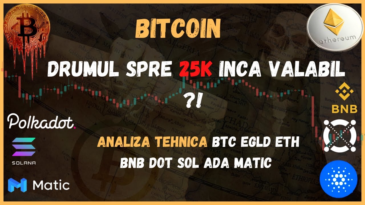 BITCOIN - Drumul Spre 25K Mai Este Valabil?! [BTC, ETH, DOT, BNB, EGLD, ADA, SOL, RUNE] Unde ...