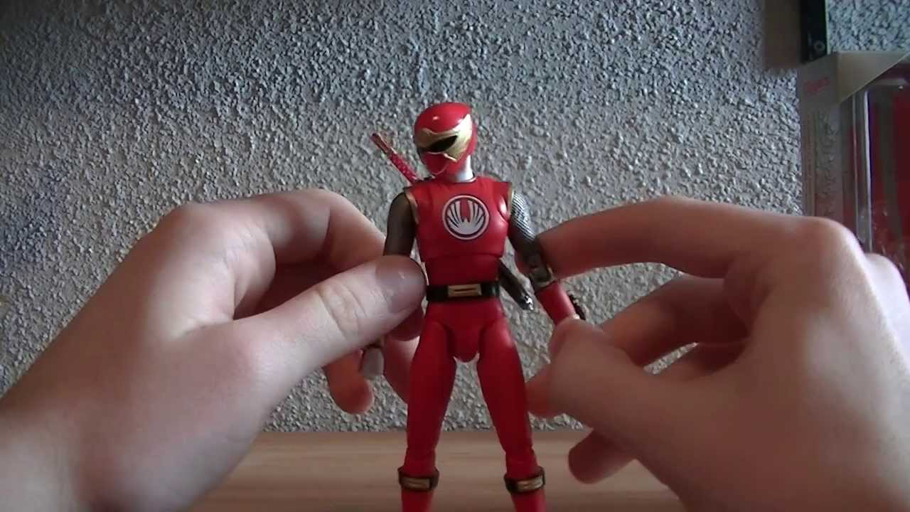 S. H. Figuarts Red Wind Ranger (Hurricane Red) - YouTube
