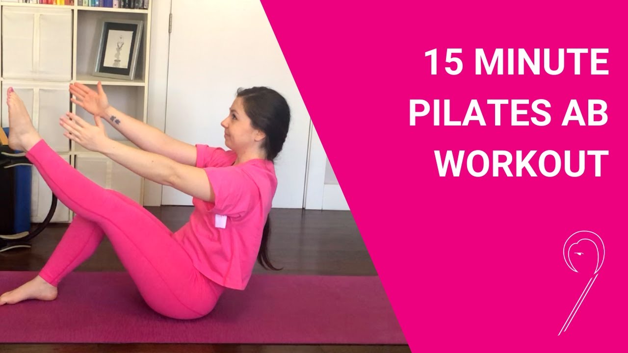 15 Minute Ab Workout Pilates Core Workout Youtube