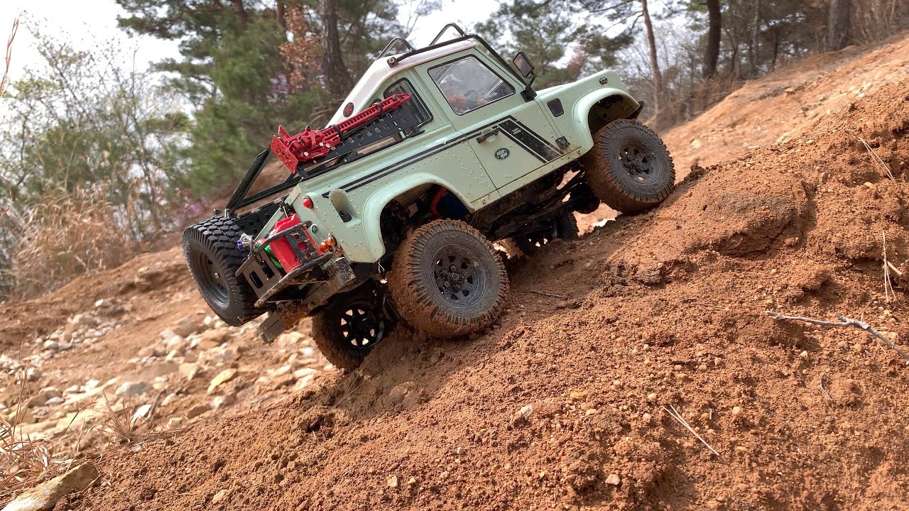 1/10 Scale RC : RC4WD Gelande II Defender(D90) Off-road Driving #7 ...