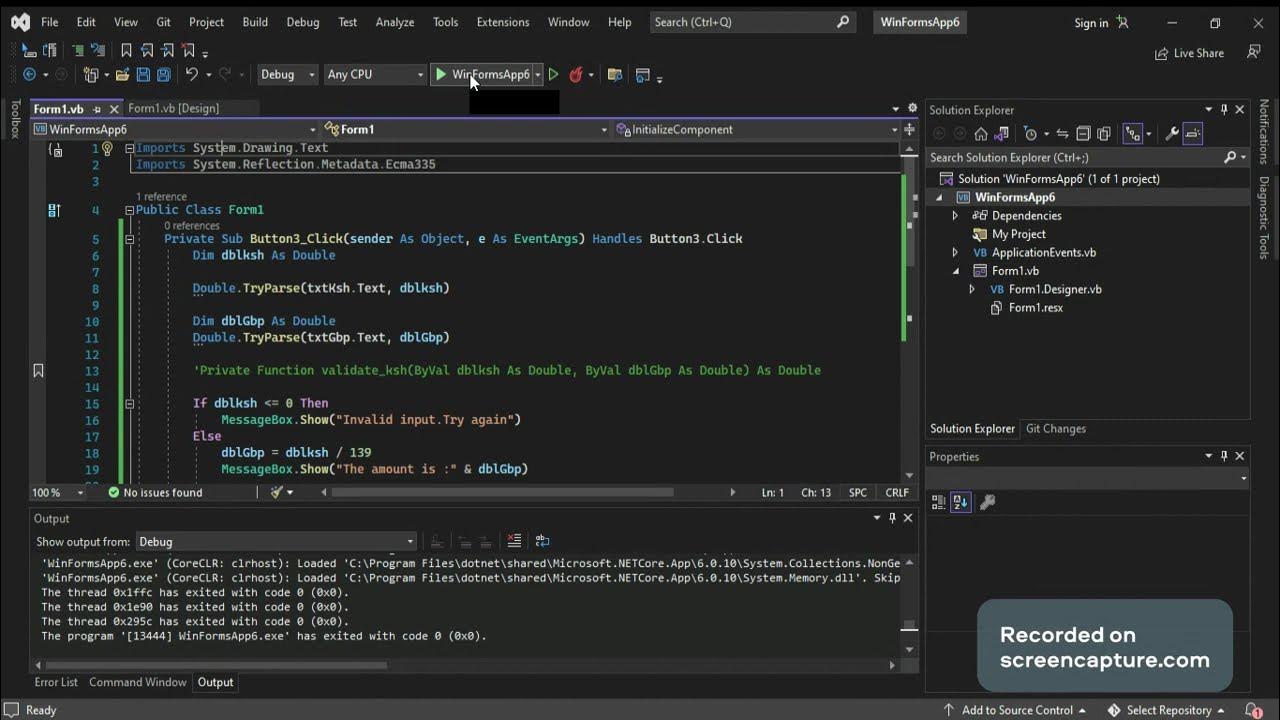 MICROSOFT VISUAL STUDIO:A BASIC CURRENCY CONVERSION APPLICATION FROM ...