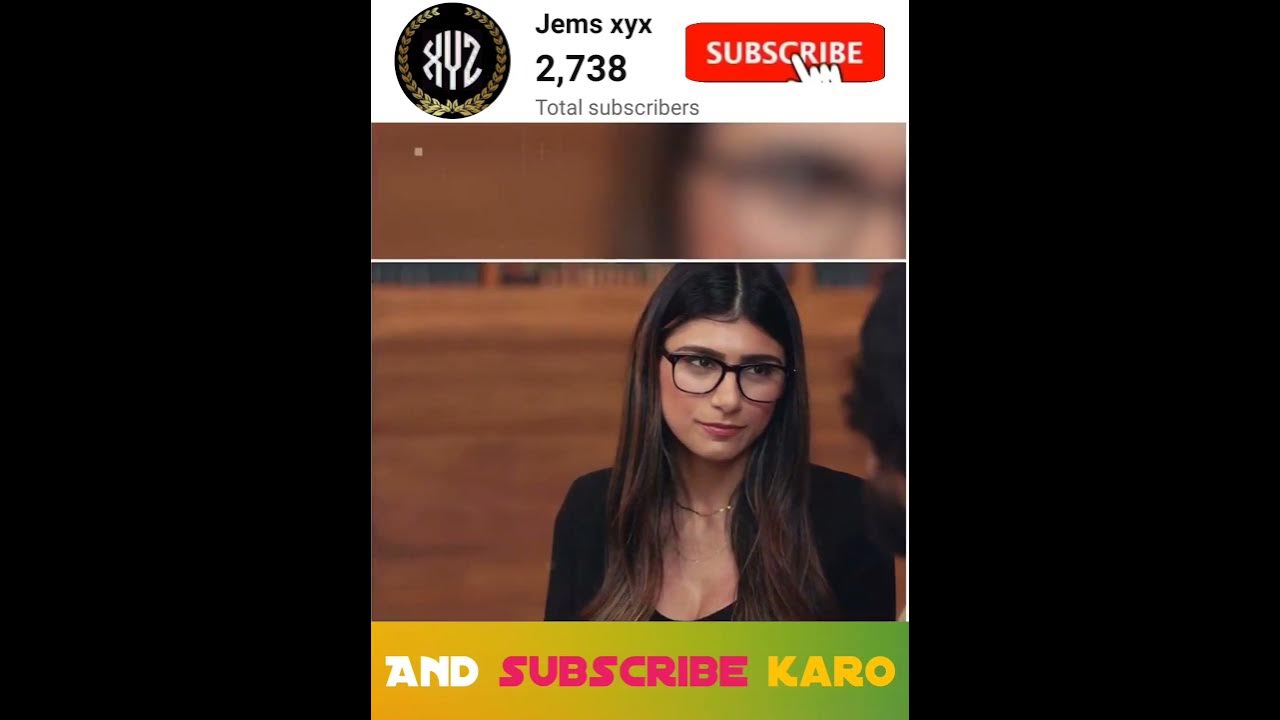Mia Khalifa Porn Star Beirut Lebanon रहने वाला है Sarah Joe Chamoun Shorts Viralvideo