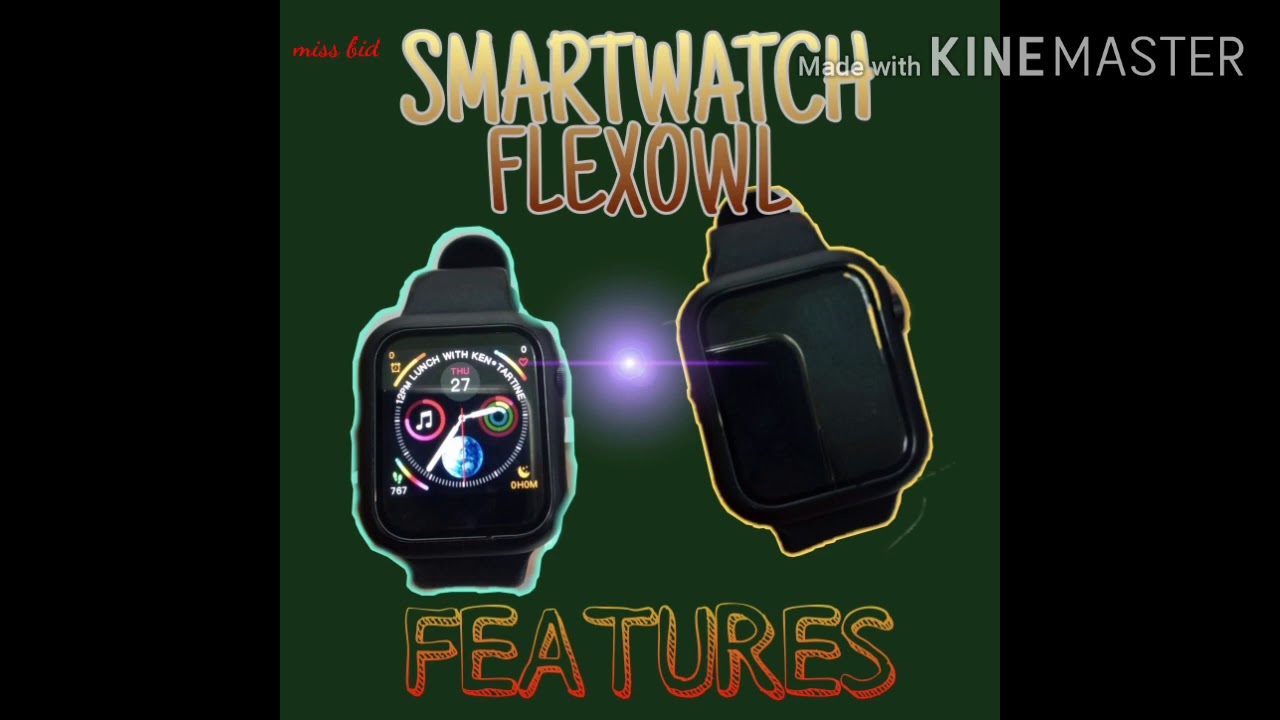 Smartwatch FT50 Review || Flexwatch Flexowl - YouTube