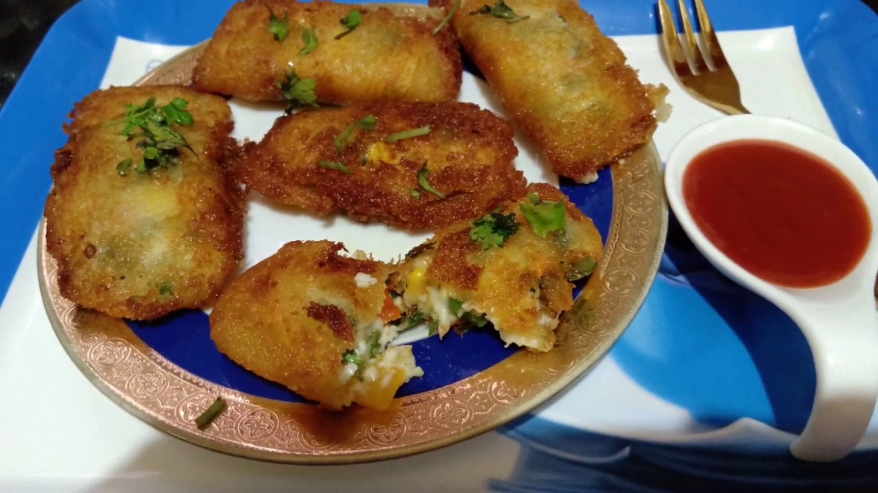 MERE KITCHEN SE ---- paneer pockets. - YouTube