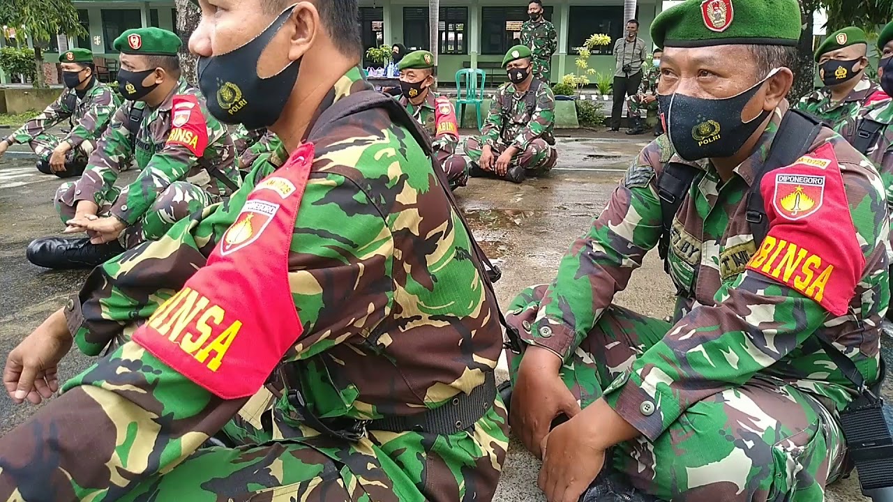 Apel Danramil Babinsa Kodim 0729 Bantul - YouTube