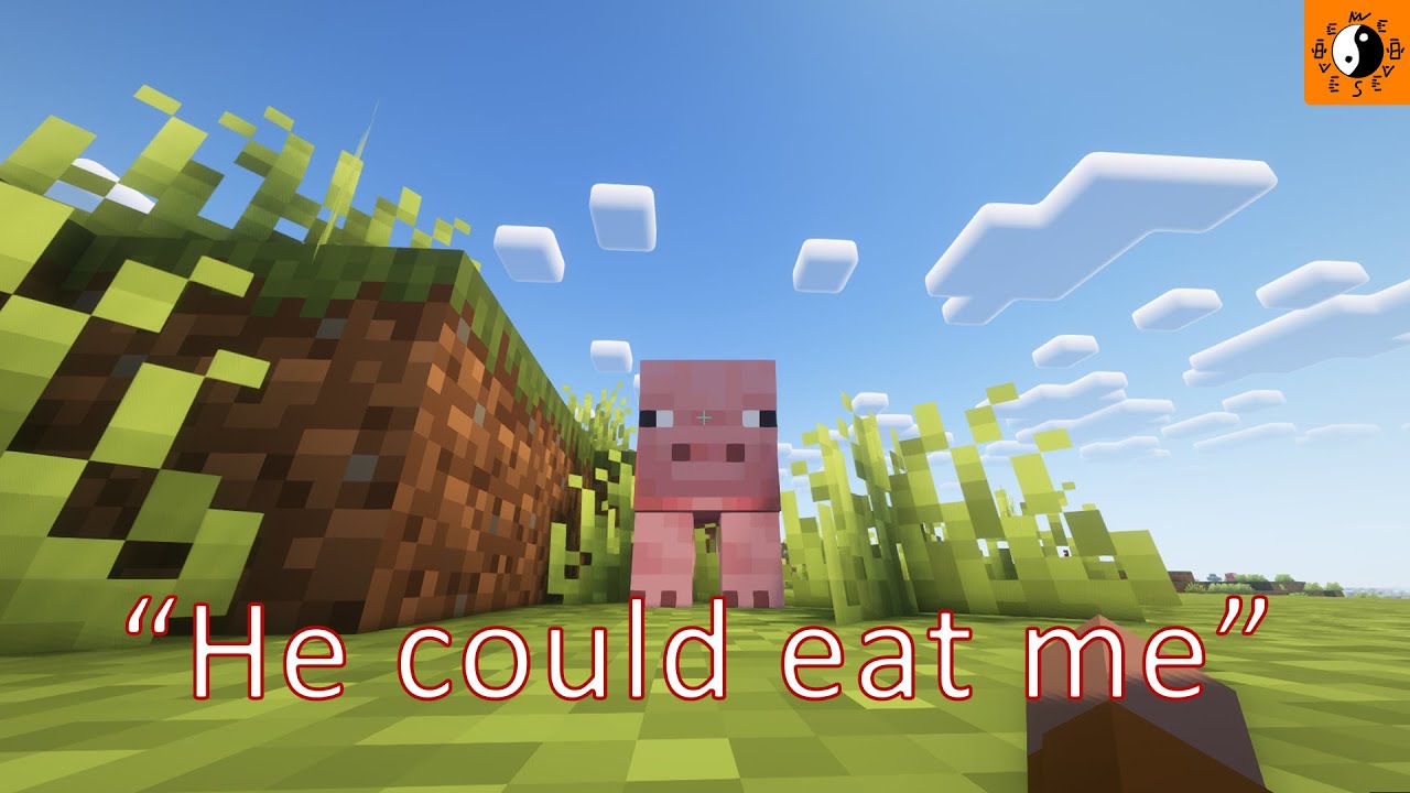 Minecraft But I am Small - YouTube