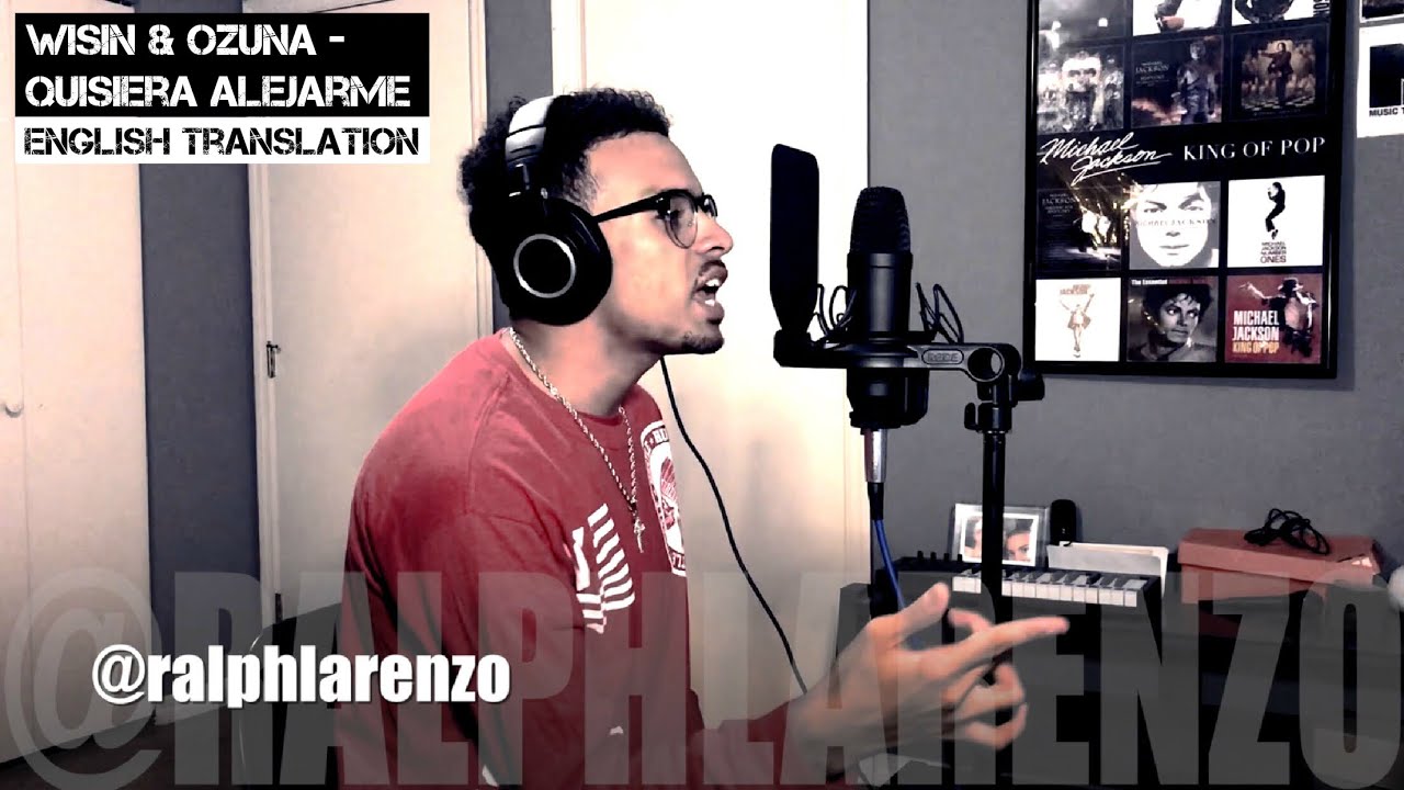 Quisiera Alejarme by Wisin & Ozuna (English Translation) - YouTube