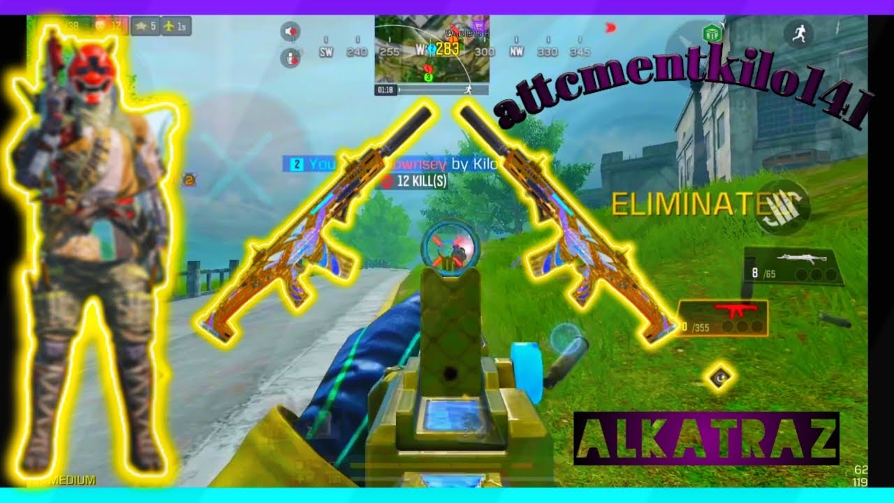 Rifle for Alcatraz is the best weapon - YouTube