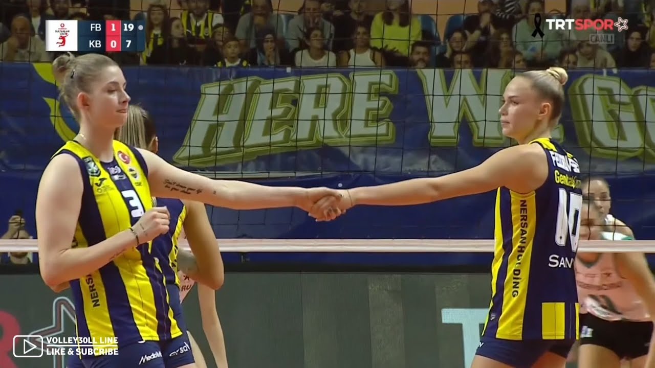 Magdalena Stysiak | fenerbahce opet vs. Kuzeyboru-| Turky volleyball ...